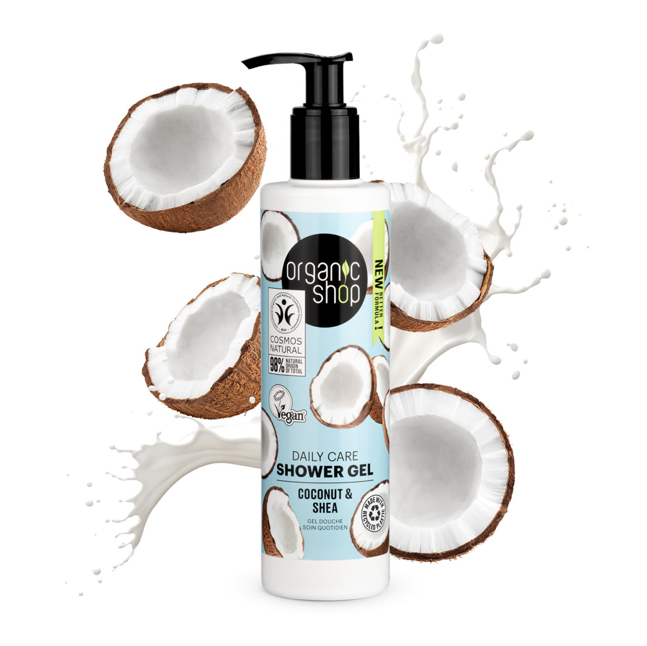 GEL DOUCHE NOIX DE COCO ET KARITÉ – Natura Siberica Tunisie